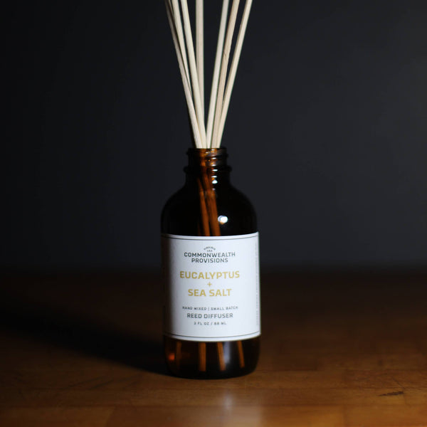 Eucalyptus + Sea Salt Reed Diffuser – Exit Nineteen